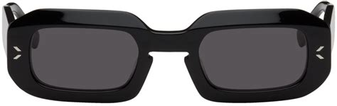 Mcq Black Rectangular Sunglasses Mcq Alexander Mcqueen