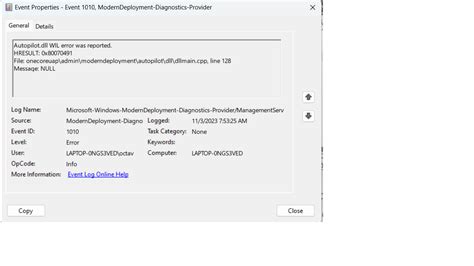 Crash With Critical Error Freeze Detected 8111000a And Fatal Error From Aces Ordinal0 Stack