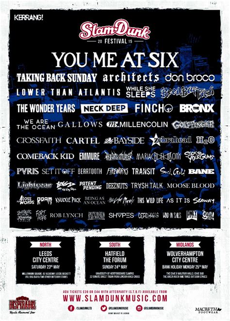 Architects To Headline Slam Dunk Festival Louder