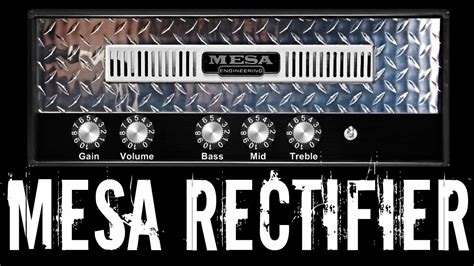 Mesa Rectifier Schematic Dual Rectifier