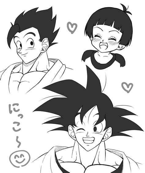 Pan Dragon Ball Son Gohan Son Goku Dragon Ball Absurdres Highres