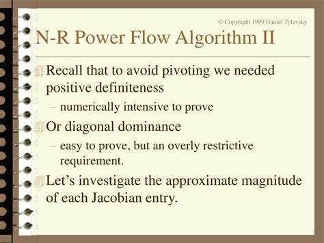 Ppt Newton Raphson Power Flow Algorithm Ii Powerpoint Presentation Free Download Id6600829