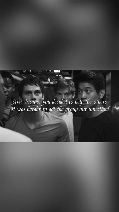 Y N X Newt Love Story Pov Part 17b Finale Maze Runner Movie Maze Runner Maze Runner Series