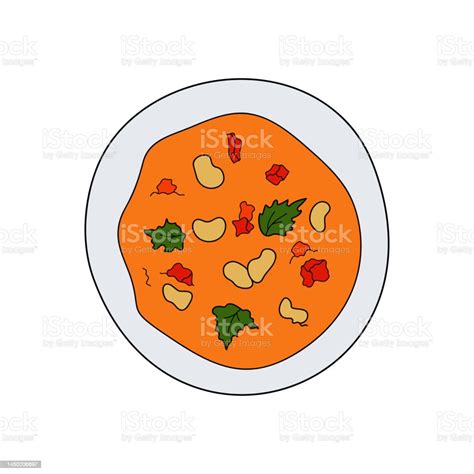 밥 초르바 뜨거운 콩 수프 불가리아 전통 음식 벡터 손으로 그린 그림입니다 메뉴 카페 비스트로 레스토랑을위한 디자인 요소 0명에 대한 스톡 벡터 아트 및 기타 이미지