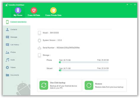 SafewWiper For Android Erase Destroy Data From Android Phone
