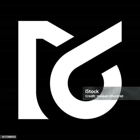 최소한의 Gm 로고 고급 배경에 Gm 편지의 아이콘입니다 Mg 모노그램 이니셜을 기반으로 한 로고 아이디어 전문적인 다양한 문자 기호와 배경에 Mg 로고 0명에 대한 스톡