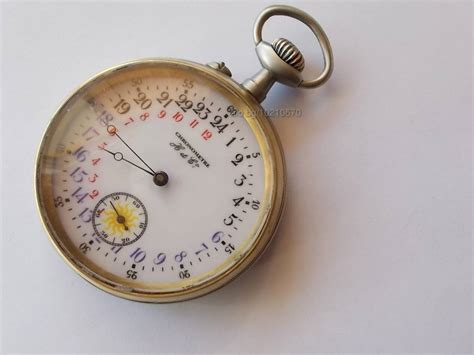 ретро магазин за стари антикварни часовници Антиквариат София Много рядък джобен часов