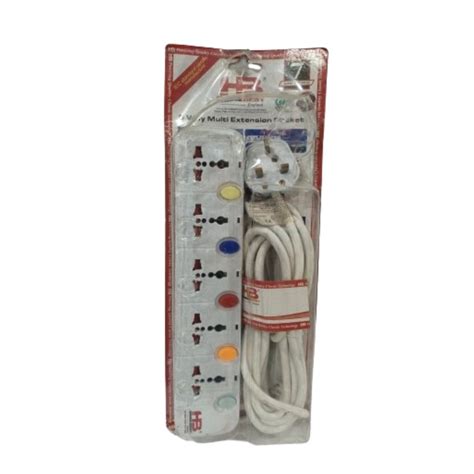 Home Best 5 Ways Universal Multi Socket Extension With 7 Meters Cable Vsonic
