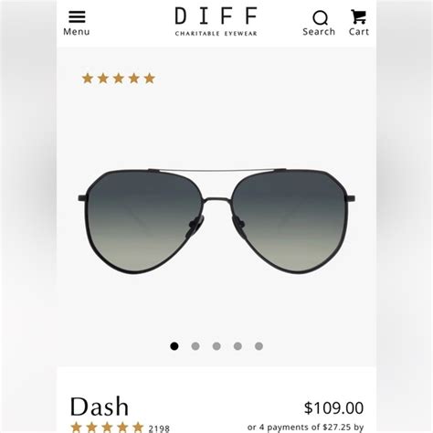 Diff Eyewear Accessories Diff Sunglasses Classic Aviator With