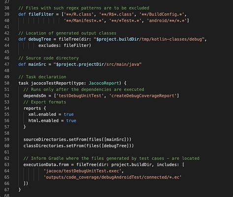 Trouble With Cobertura Visualization On Android Gitlab Cicd Gitlab