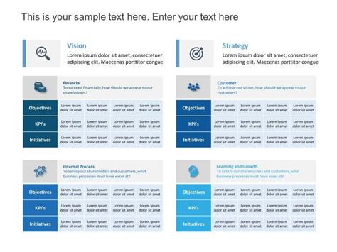 Kpi Balance Sheet Powerpoint Template