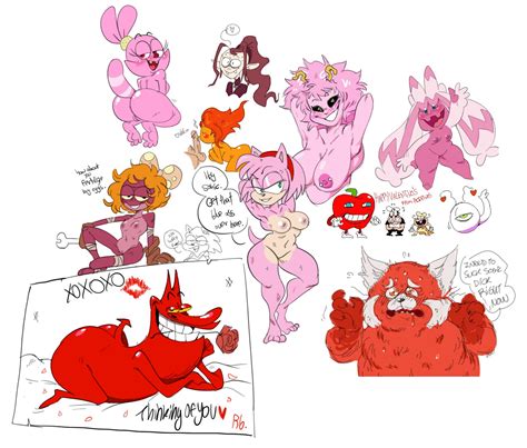 Post Adventure Time Amphibia Amy Rose Chowder Series Cow And Chicken Crossover Flame