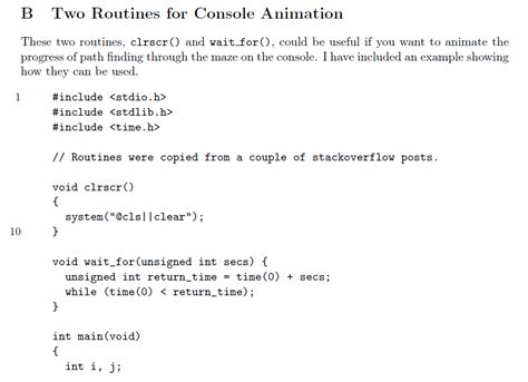 Solved Complete The C Program Traverse Maze C Provided In Chegg