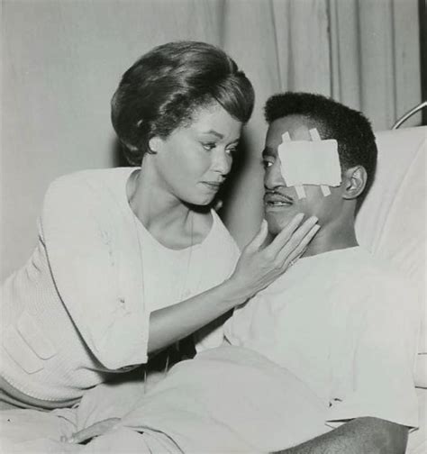 Isabelle Cooley Visiting Sammy Davis Jr After Davis Automobile