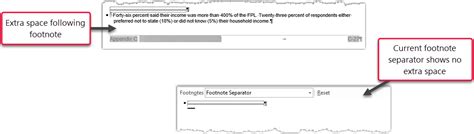 How To Remove Extra Space Following A Footnote Rmicrosoftword