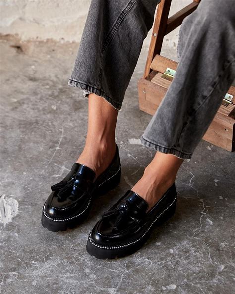 Black Patent Leather Loaferblack Leather Patent Loaferblack Leather
