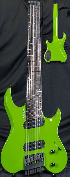 Kiesel Carvin Vader Vm8 8 String Headless Multiscale Reverb Canada