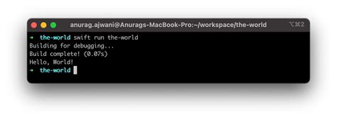 How To Create A Command Line App With Swift By Anurag Ajwani
