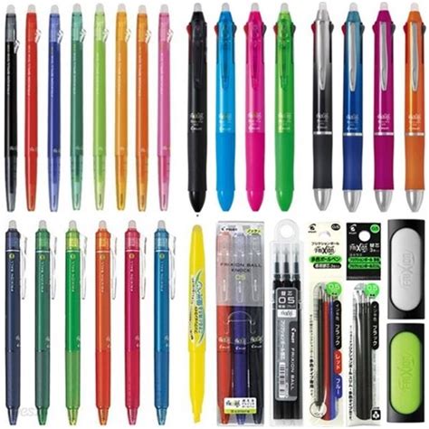 알앤비 Pilot Frixion 지워지는 볼펜 프릭션 볼 노크식 038 04 05 07mm3색4색펜형광펜리필심 모음 예스24