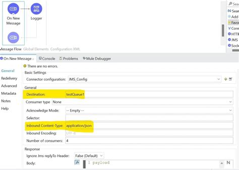 how to configure activemq with jms mule trains
