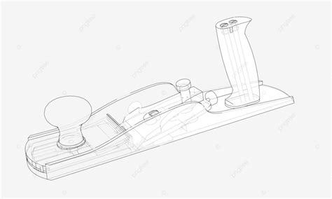 Jointer Concept Vector Illustration Carpentry Vintage Vector