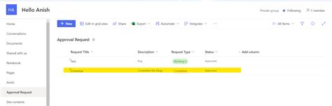 A Simple Approval App Using Powerapps And Flow In Sharepoint Crmonce