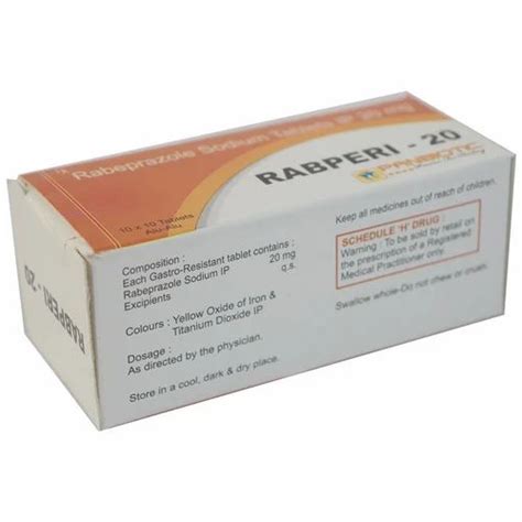 Rabeprazole Tablets At Rs 11strip Mumbai Id 14501363562