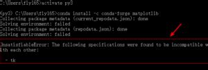 Anaconda Install Matplotlib Fix UnsatisefiableError A Completed Guide Matplotlib Tutorial