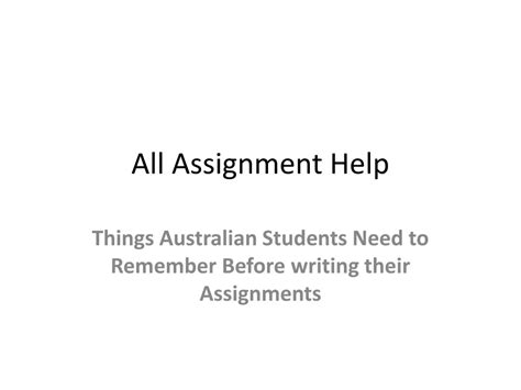 Ppt All Assignment Help Powerpoint Presentation Free Download Id7775347 Ppt All Assignment Help Powerpoint Presentation Free Download Id7775347