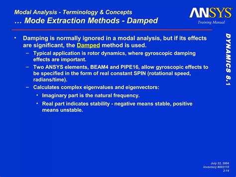93321970 Ansys Modal Analysis Ppt
