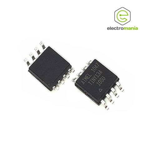 Mcu Atmel Attiny13a Ssu Smd Sop8 Electromanía Perú