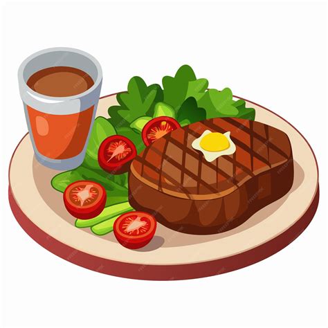 Steak Clipart Premium Ai Generated Vector