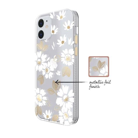 Clear White Floral Phone Case For Iphone 12 Iphone 12 Pro Ebay