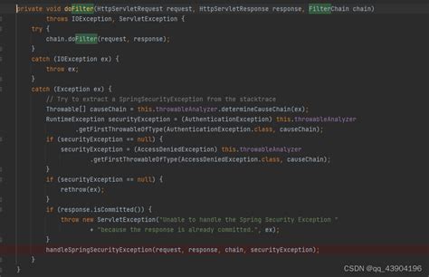 Spring Security 自定义异常处理403springsecurity 403 Csdn博客