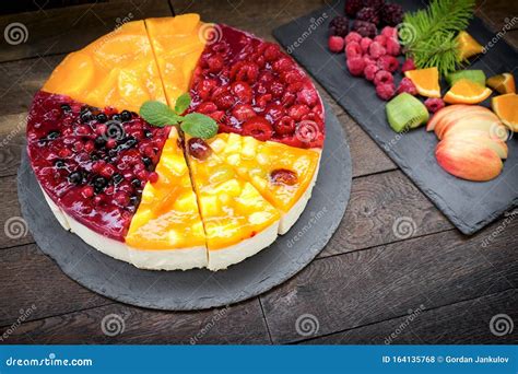 Creamy Fruit Cake Rich With Fruit And Cream A Delicious Treat For Any