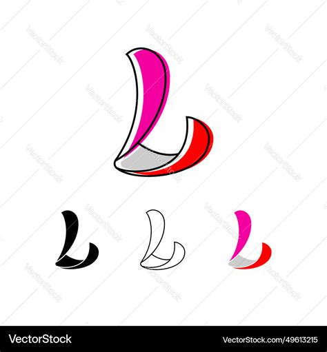 Cursive L Symbol