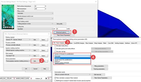 哪些 Moldflow Insight 求解器支持并行