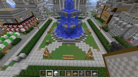 Town Square Design Simple Floor Plan Minecraft Map