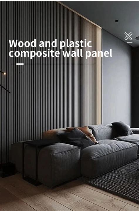 맞춤형 실내 Wpc 벽 패널 장식 도매 고품질 Xhwood
