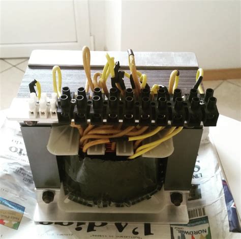 Trasformatore Monofase Museo Virtuale Dell Elettricit