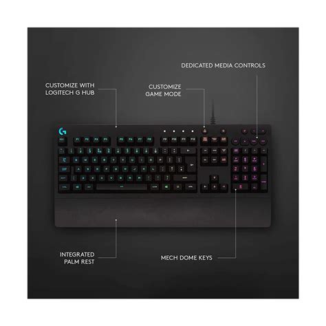 Logitech G213 Prodigy Rgb Gaming Keyboard