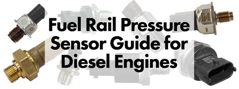 Fuel Rail Pressure Sensor Guide For Diesel Engines Prosource Diesel