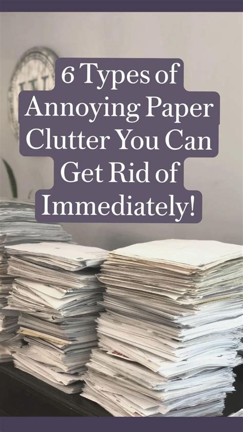 10 Simple Ways To Reduce Paper Clutter Today Clutter Keeper Artofit