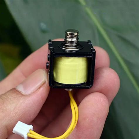 Dc 12v 24v 미니 스프링 솔레노이드 자석 마이크로 푸시 풀 흡입 유형 전자석 35mm 스트로크 프레임 유형 전자석자성체 Aliexpress