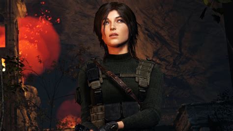 Brunette Lara Croft Women Rise Of The Tomb Raider Tomb Raider
