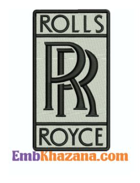 Rolls Royce Logo Embroidery Design Download Rolls Royce Embroidery