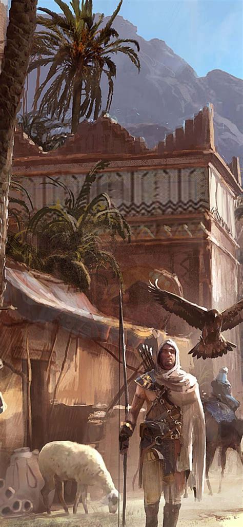 Download Iphone X Assassins Creed Origins Background