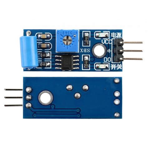 Sensor De Vibração Compatível Com Arduino Sw 420 Gc 80