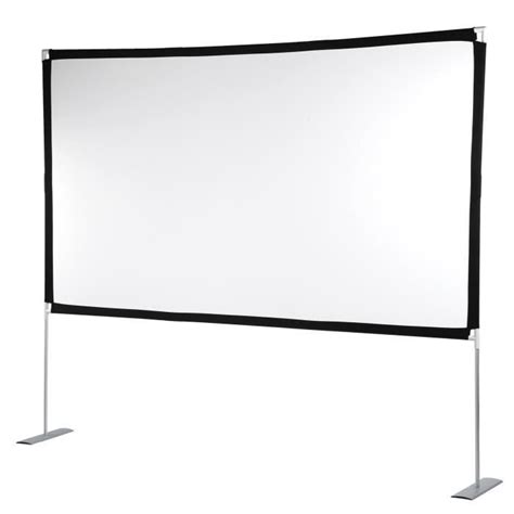 Écran De Projection Sur Pieds 100 Pouces Écran Pour Projecteur Intérieur Et Extérieur Pour