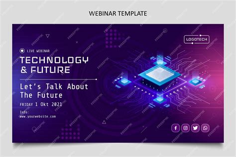 Free Vector Gradient Texture Technology Webinar